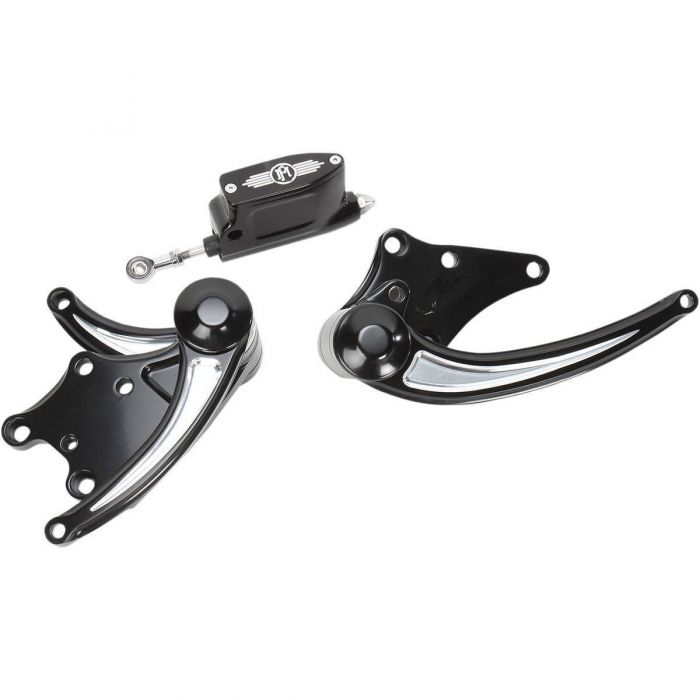 Performance Machine Stock Length Contour Forward Controls - Contrast ...