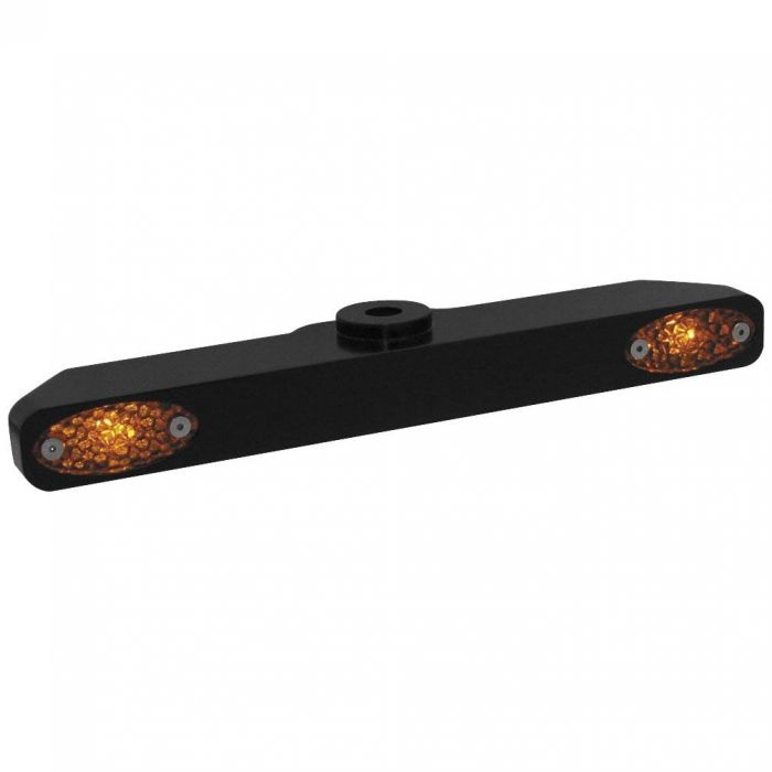 Pro-One Turn Signals for Wide Glide Trees - Smooth - Black - 401710B ...