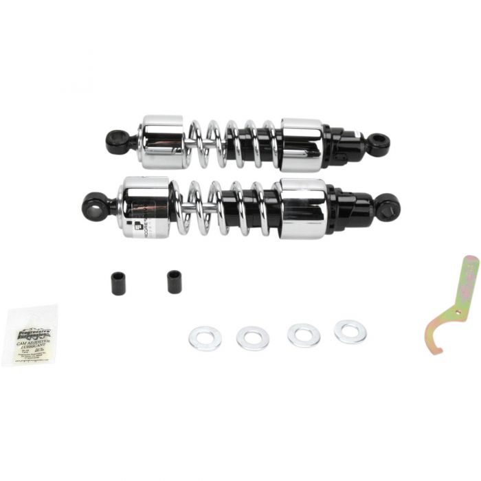 Progressive Suspension 412 Series Shocks HD - 13" - Chrome - 412-4222C ...