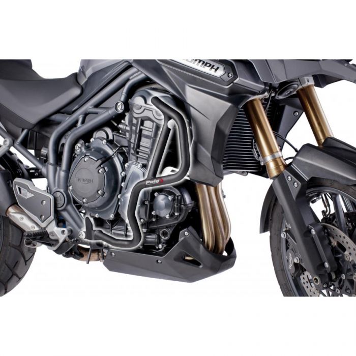 Puig Engine Guard Black - 6386N | FortNine Canada