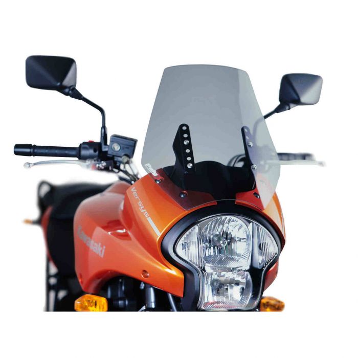 Puig Touring Windshield Clear - 4360W | Kawasaki Versys 650 2008-2009 ...