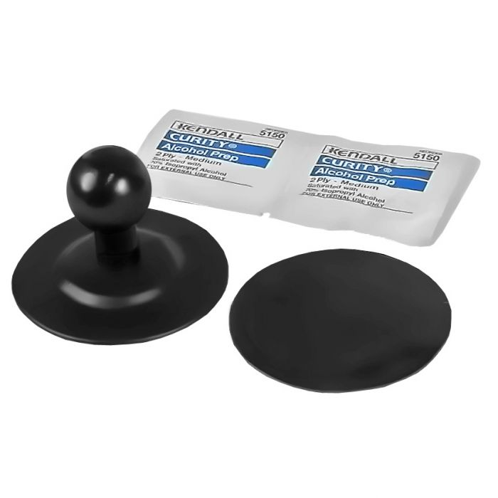 RAM Mounts Round Flex Adhesive Base - RAP-B-378 - Supports | FortNine ...