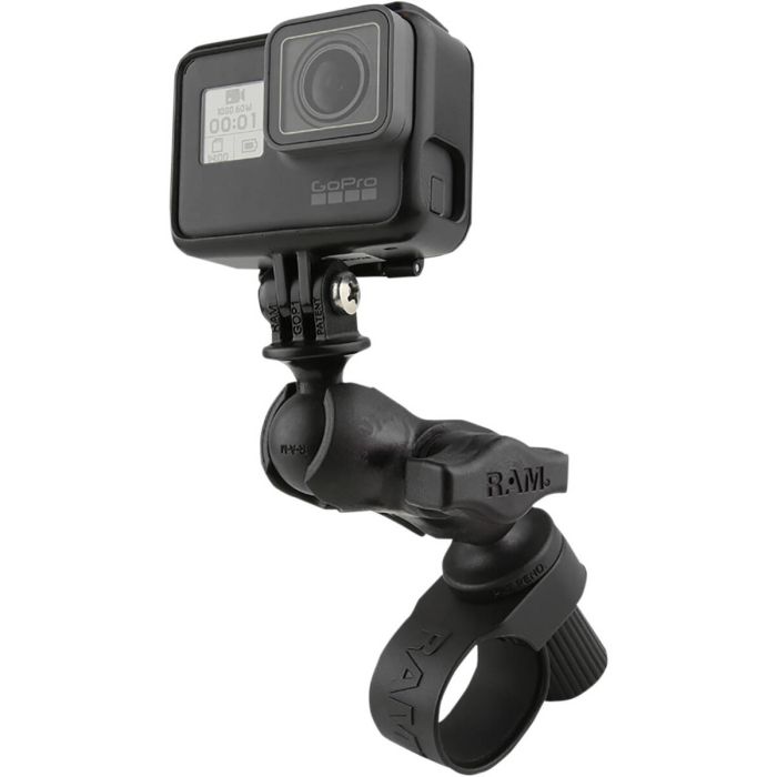 RAM Mounts Tough-Strap Double Ball Mount with Action Camera Adapter ...