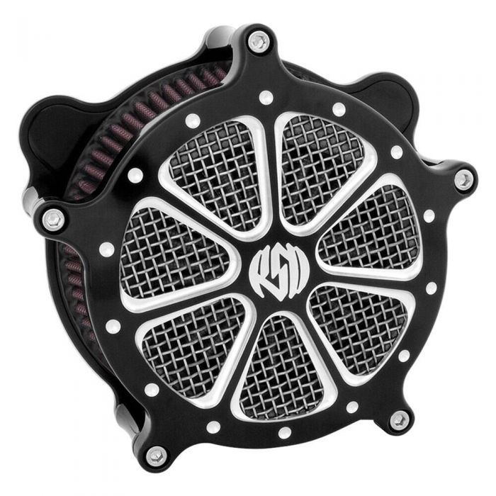 Roland Sands Venturi Air Cleaner Speed 7 - Platinum Cut - 0206-2005-BMP ...