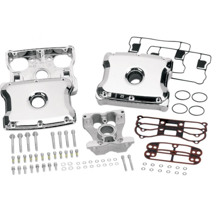 S&S Cycle Die-Cast Rocker Covers - Chrome - 90-4095 | FortNine Canada
