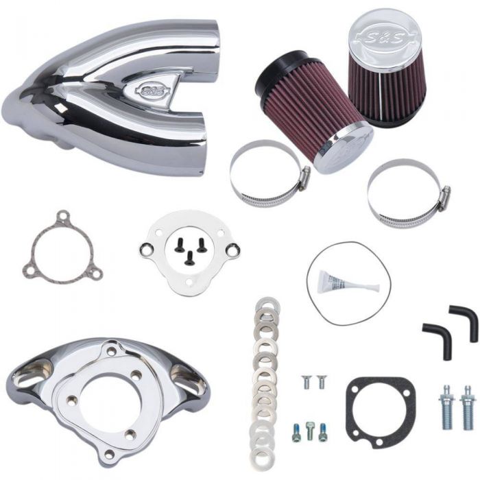 S&S Cycle Chrome Tuned Induction Kit - 170-0311C | FortNine Canada