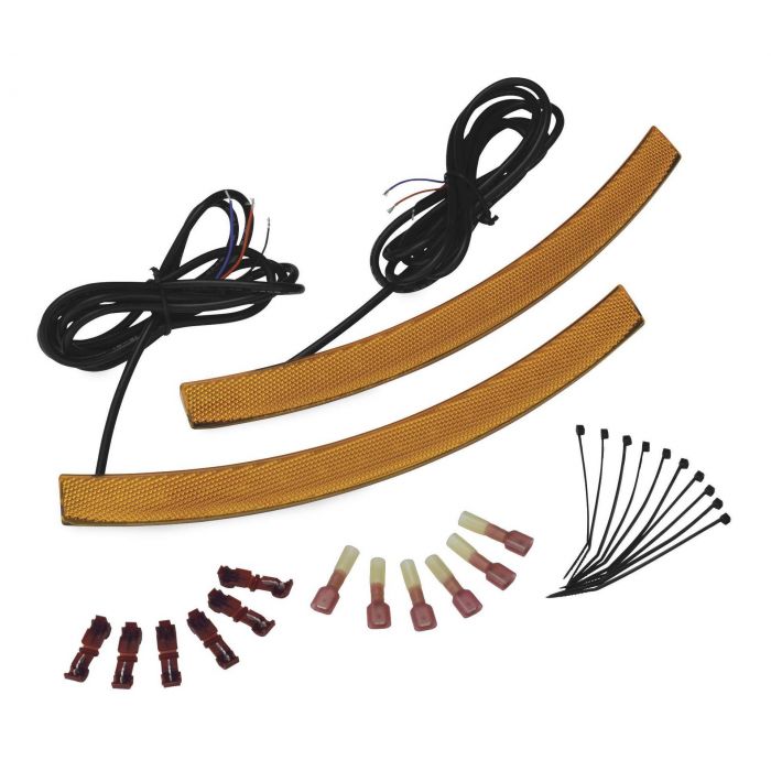 Show Chrome Front Fender LED Reflector Kit | FortNine Canada