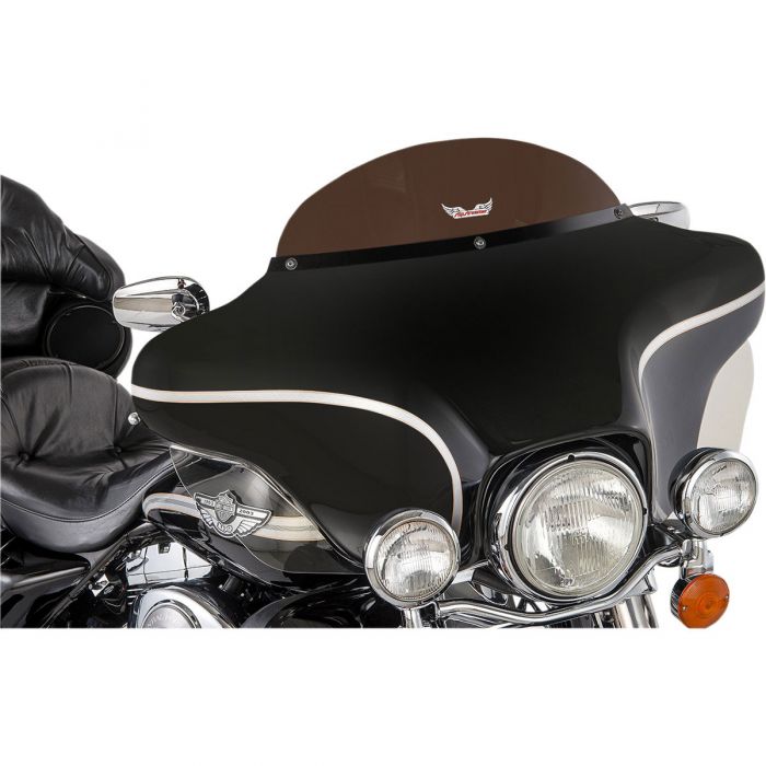 Slipstreamer Replacement Harley-Davidson Windshield 6" - Dark Smoke - S ...