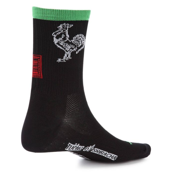 SockGuy SGX Sriracha Black Socks | FortNine Canada