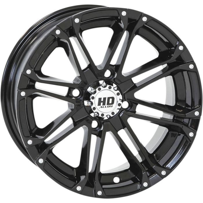 STI HD3 Alloy Wheel 14x7 - 2+5 Offset - 4/110 - Gloss Black - 14HD311 ...