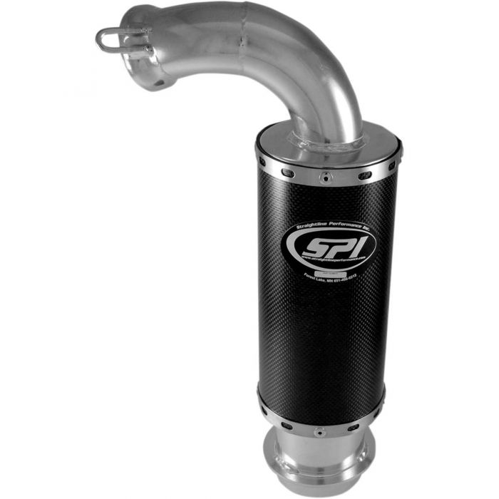 Straightline Performance Lightweight Carbon Silencer Stainless Steel ...