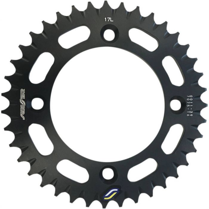 Sunstar 415 Steel Rear Sprocket 39T - Black - 5-001139BK | FortNine Canada