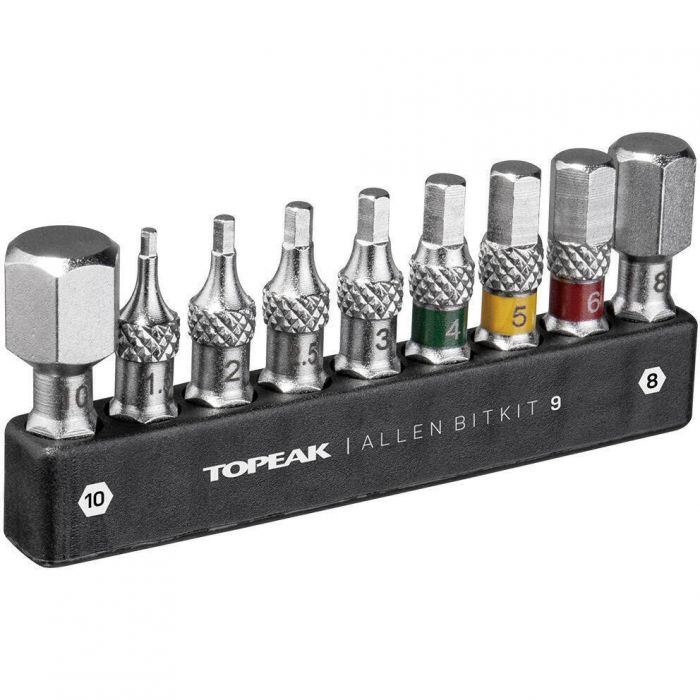 Topeak Bitkit 9 Allen Bit Set - TT2591 | FortNine Canada