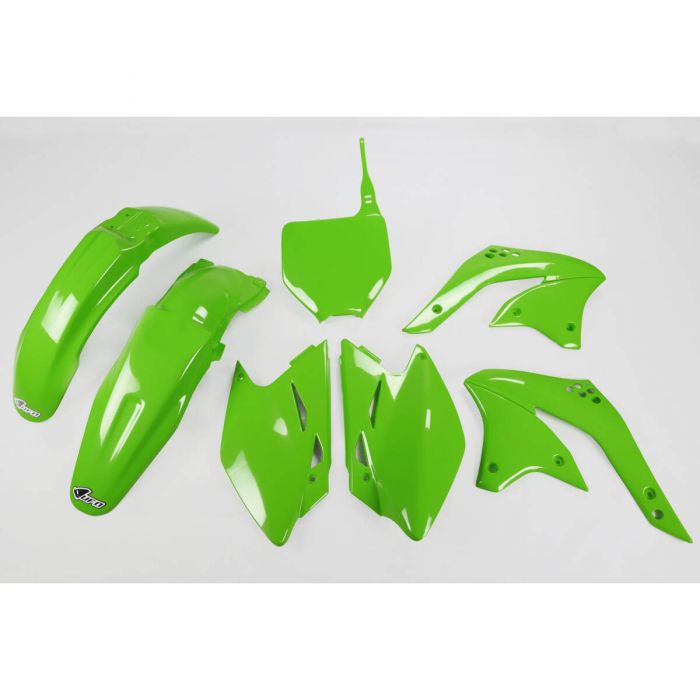UFO Complete Body Kit Green - KAKIT211-026 | Kawasaki KX450F 2008 ...