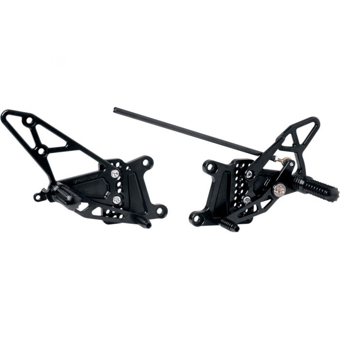 Vortex Adjustable Rearsets Black - RS661K | FortNine Canada
