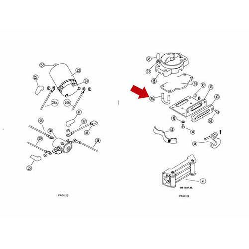Warn U-Bolt - 37205 | FortNine Canada