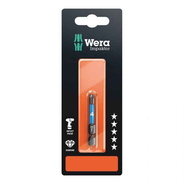 Wera 840/4 IMP DC Impaktor SB Hex-Plus Bit | FortNine Canada