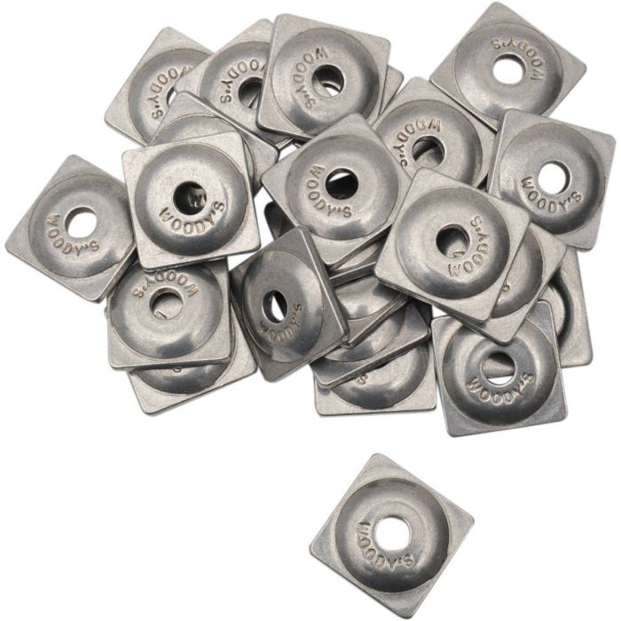 Woodys Aluminum Square Support Plates | FortNine Canada