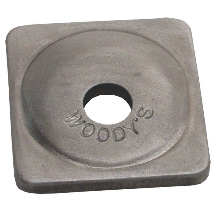 Woodys Angled Digger Aluminum Backing Plates | FortNine Canada