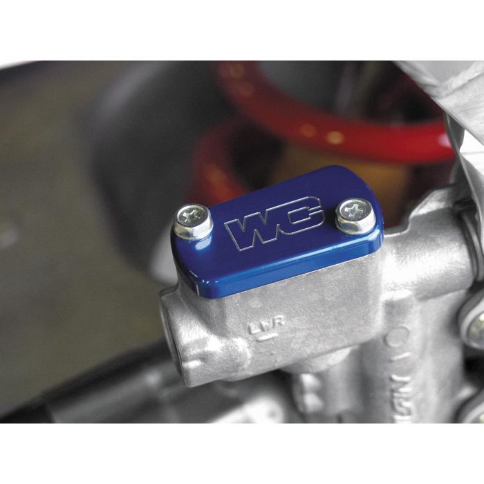 Works Connection Front Master Cylinder Cover Blue - Rear - 21-700 ...