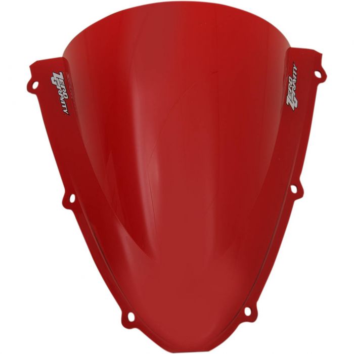 Zero Gravity Double Bubble Windscreen Red - 16-246M-09 | FortNine Canada