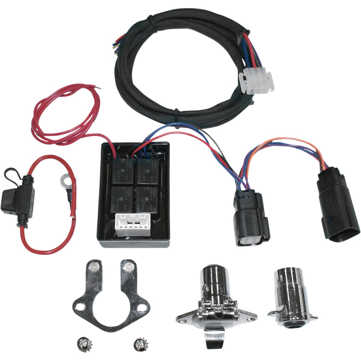Khrome Werks Trailer Wiring Connector Kit with Isolator 8 Pin - 720582 ...