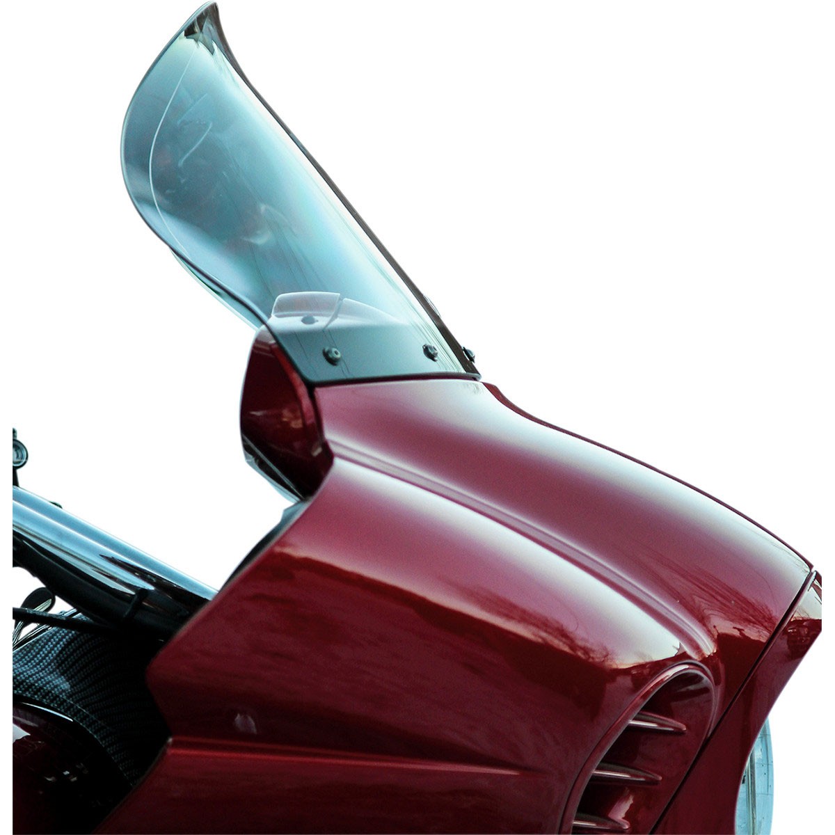 Klock Werks Flare Windshield 12in. - Clear - 2312-0346 - Klock Werks ...