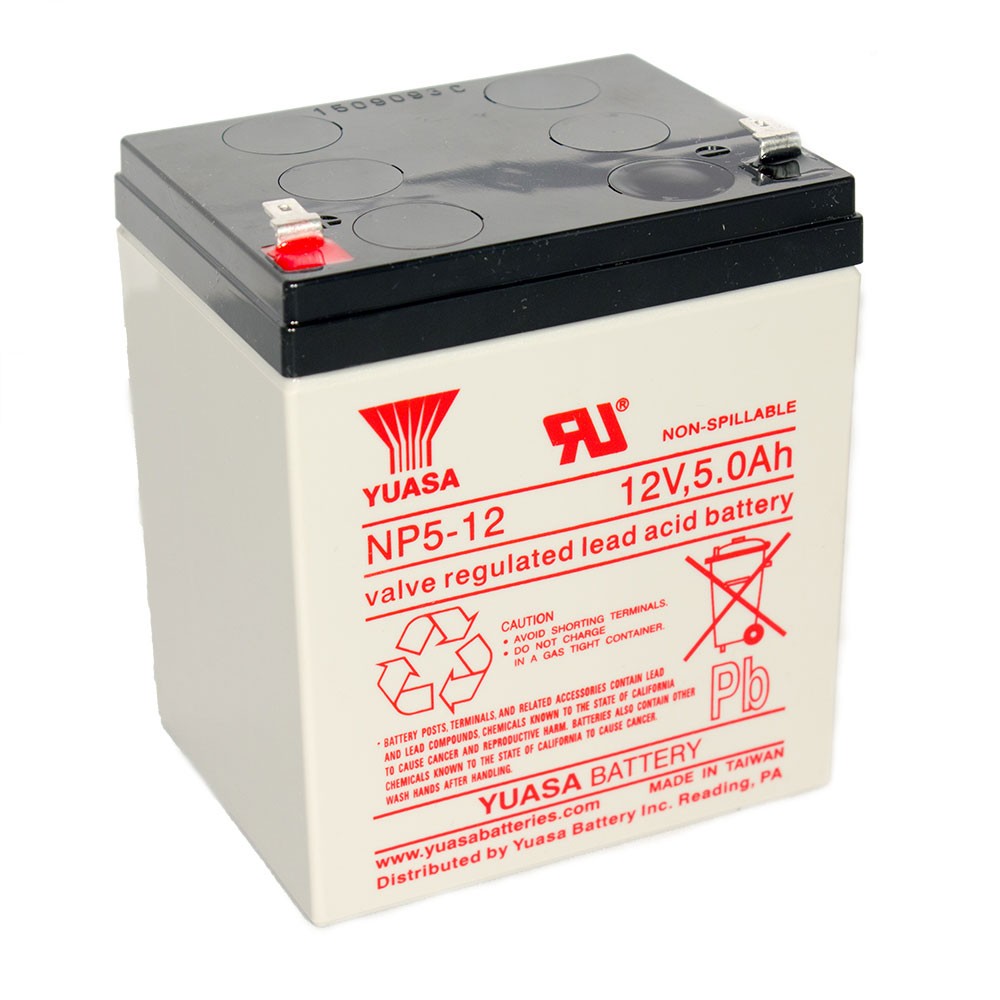 Yuasa NP Industrial Battery - YUANP5-12-187 - Yuasa - Marques ...