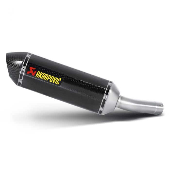 Akrapovic Slip-On Line Exhaust Hexagonal Muffler - Stainless/Carbon ...