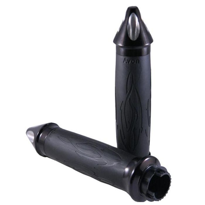 Avon Grips Superbike Tribal Contour Spike Grips - Route - Poignées ... Avon Grips Superbike Tribal Contour Spike Grips - Route - Poignées ...