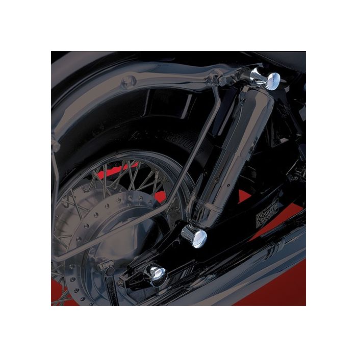 Show Chrome (Big Bike Parts) Rear Shock Covers - 750 ACE - 1-250 ...