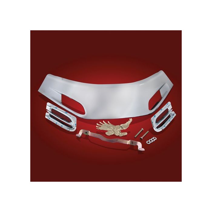 Show Chrome (Big Bike Parts) Tour Winshield Accent with Screaming Eagle ...
