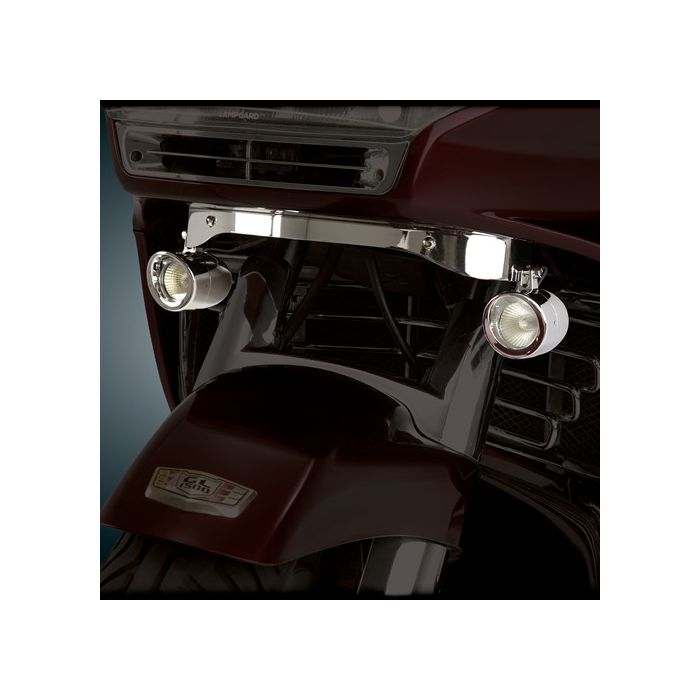 Show Chrome (Big Bike Parts) Mini Halogen Driving Lights - Honda GL1500 ...
