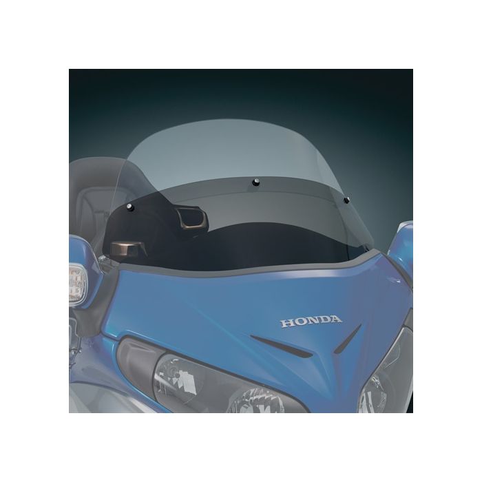 Show Chrome (Big Bike Parts) Adjustable Flip Windshield - Dark Smoke ...