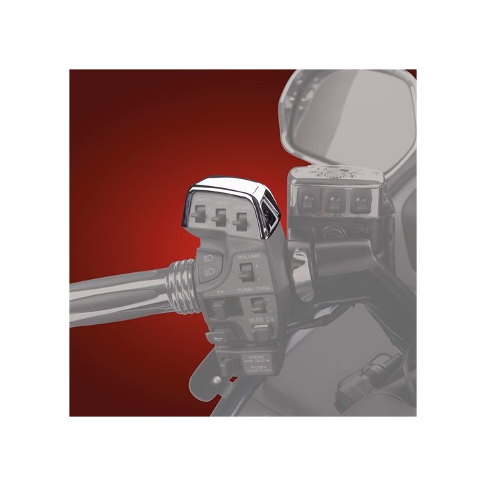 Show Chrome (Big Bike Parts) Chrome CB Controller Cover - Honda GL1800 ...