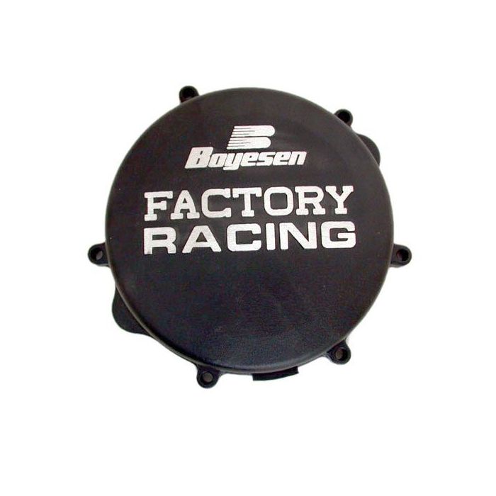 Boyesen Factory Racing Clutch Cover Black - CC22B | FortNine Canada