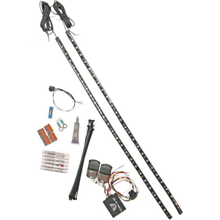 Custom Dynamics Magical Wizard Snowmobile Running Board Kit - MWZ-OR ...