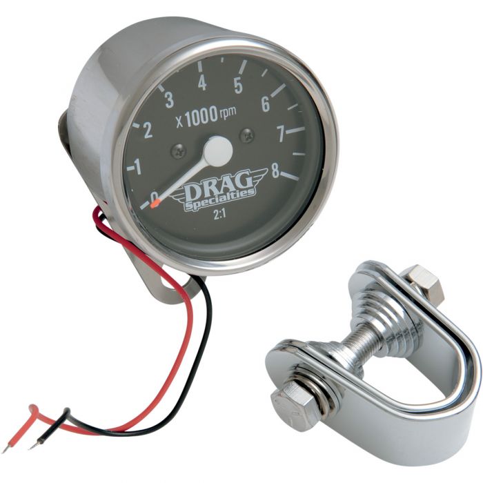 Drag Specialties Mini Mechanical Tachometer - Pièces - Électrique ...