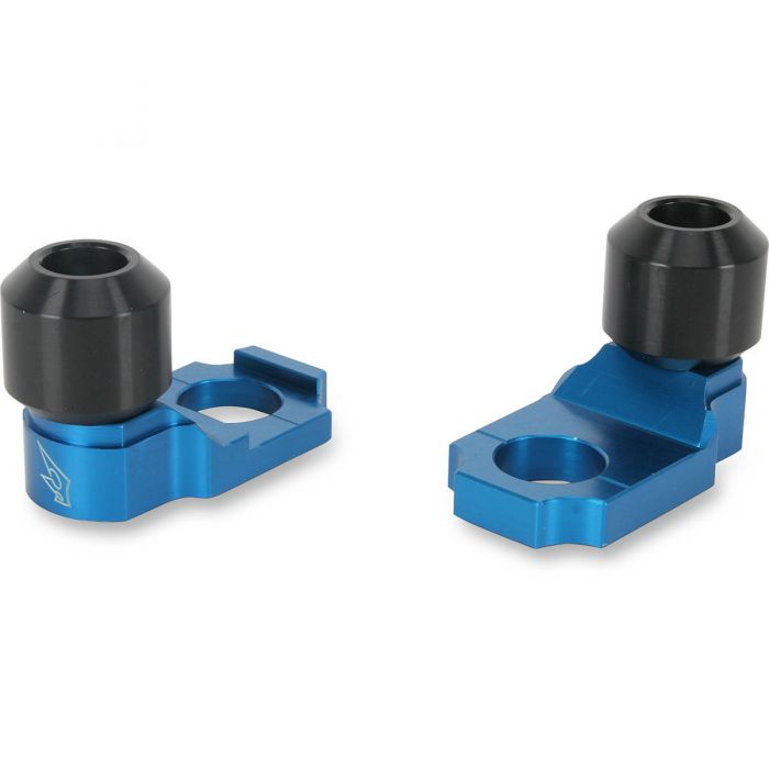 Driven Axle Block Slider Blue - DRAX-104-BL | Kawasaki Ninja ZX-6R 2003 ...
