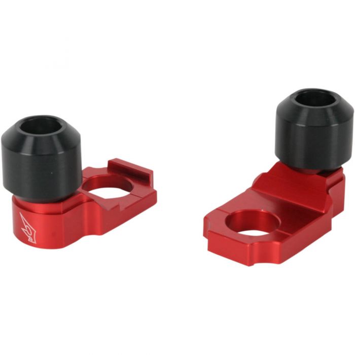 Driven Axle Block Slider Red - DRAX-104-RD | Kawasaki Ninja ZX-6R 2003 ...