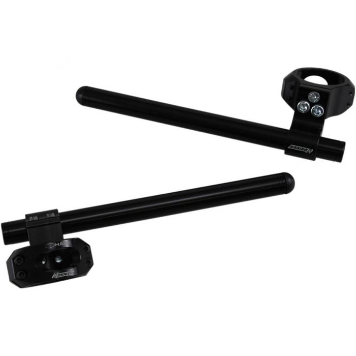 Driven Halo Riser Clip-Ons 50mm - DHCLOR-50-BK | FortNine Canada