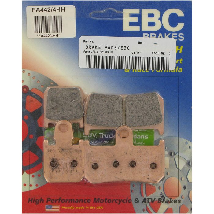 EBC Double-H Sintered Brake Pads - FA442/4HH | FortNine Canada