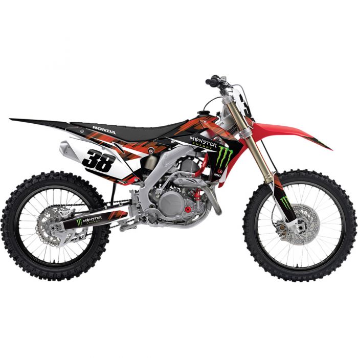 Factory Effex Monster Energy 2015 Shroud Graphics Kit - 18-12328 ...
