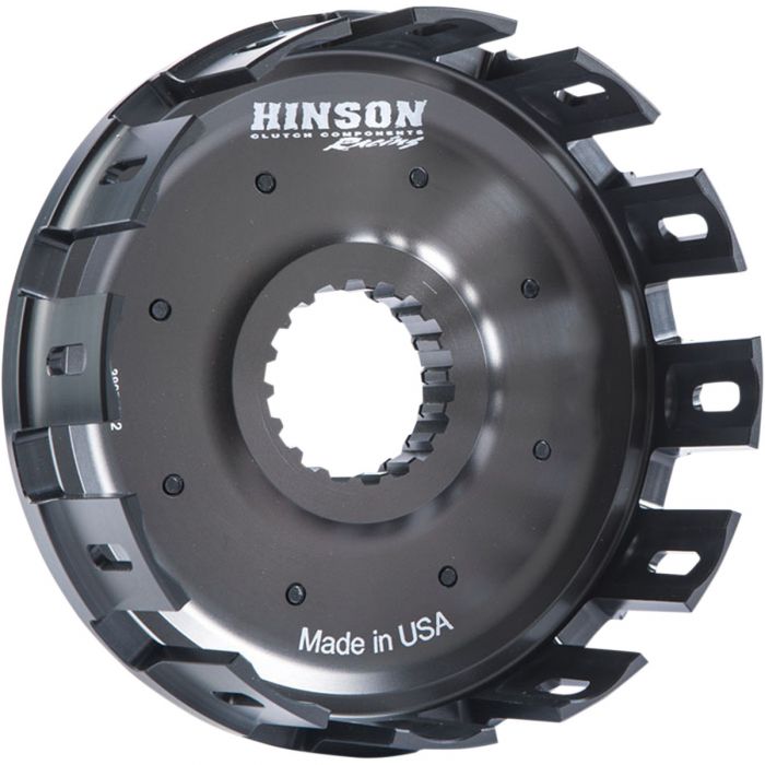 Hinson Racing Billet Clutch Basket With Cushion - H217 | FortNine Canada Hinson Racing Billet Clutch Basket With Cushion - H217 | FortNine Canada