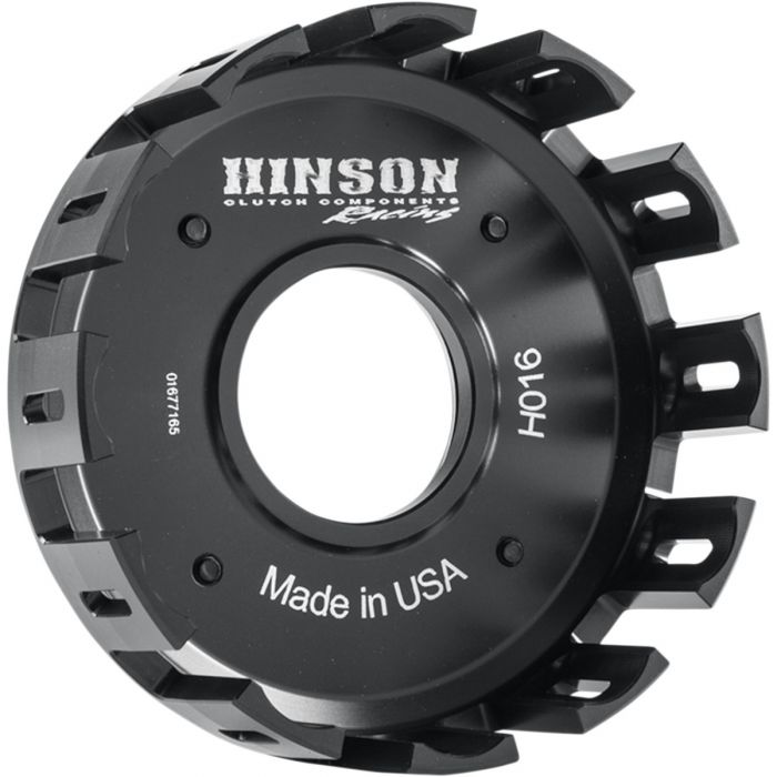 Hinson Racing Billet Clutch Basket With Cushion - H016 | FortNine Canada Hinson Racing Billet Clutch Basket With Cushion - H016 | FortNine Canada