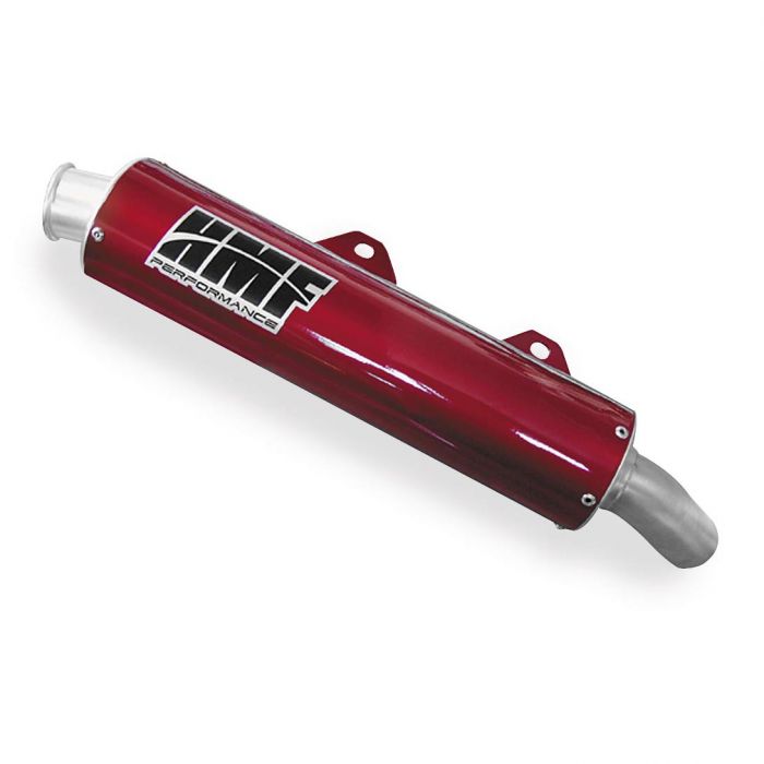 HMF Performance Series Round Slip-On Exhaust Side - Candy Red - Turn ...
