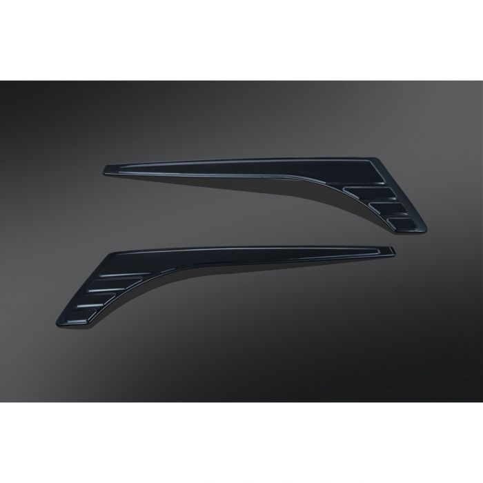 Kuryakyn Tri-Line Accents for Tour-Pak - Gloss Black - 6975 - Bagages ...