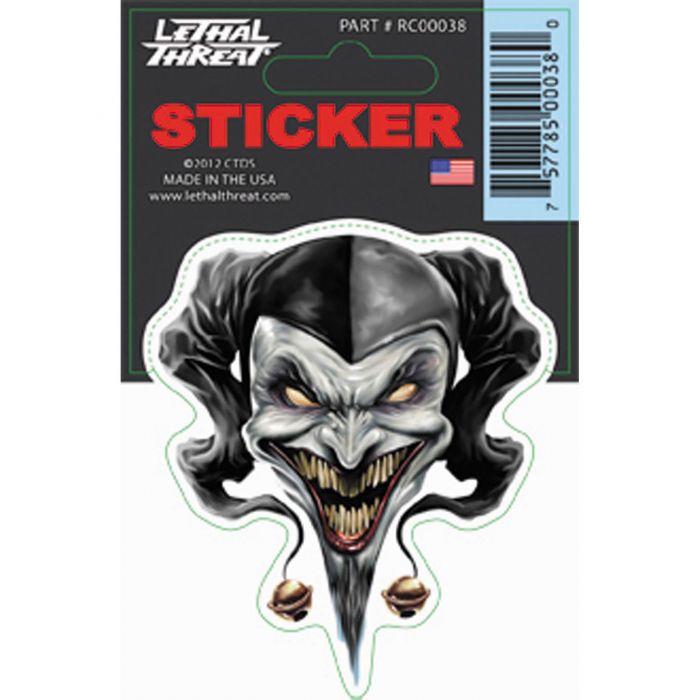 Lethal Threat Airbrush Jester Decals (Pack of 5) - Decals-Stickers ...
