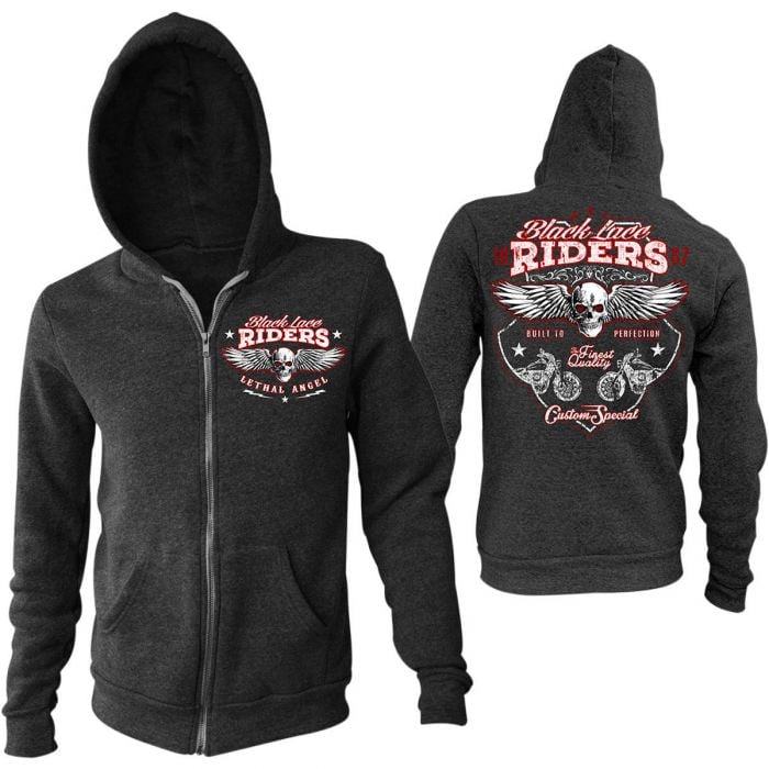 Lethal Threat Womens Lace Riders Zip-Up Hoody | FortNine Canada