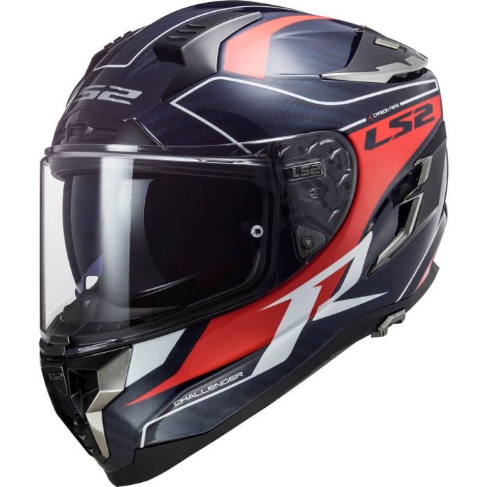 LS2 FF327 Challenger Carbon Carver Helmet | FortNine Canada